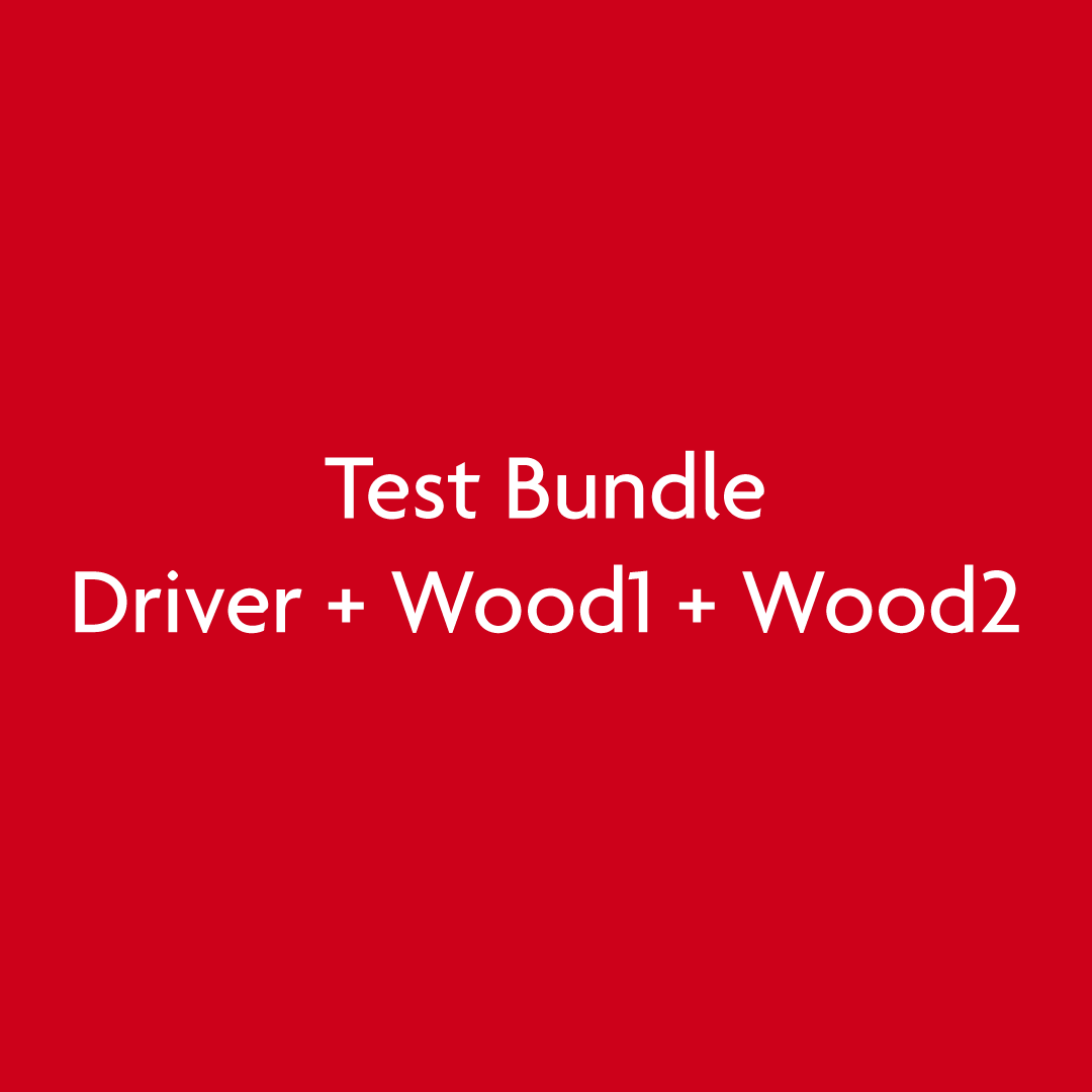 SBK Test Bundle – Driver + Wood1 + Wood2 (George) – Krank Golf